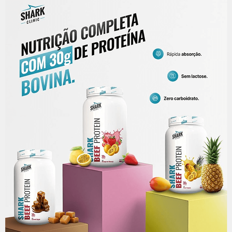 Muscle Open | Beef Protein Shark Pro 900g | Loja de Suplementos em ...