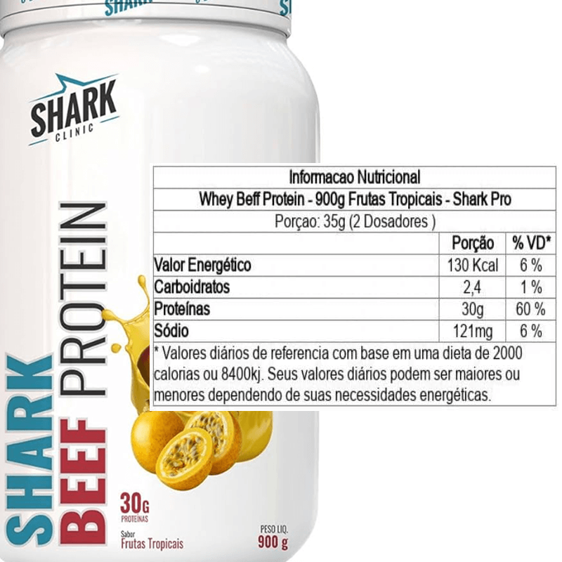 Muscle Open | Beef Protein Shark Pro 900g | Loja de Suplementos em ...